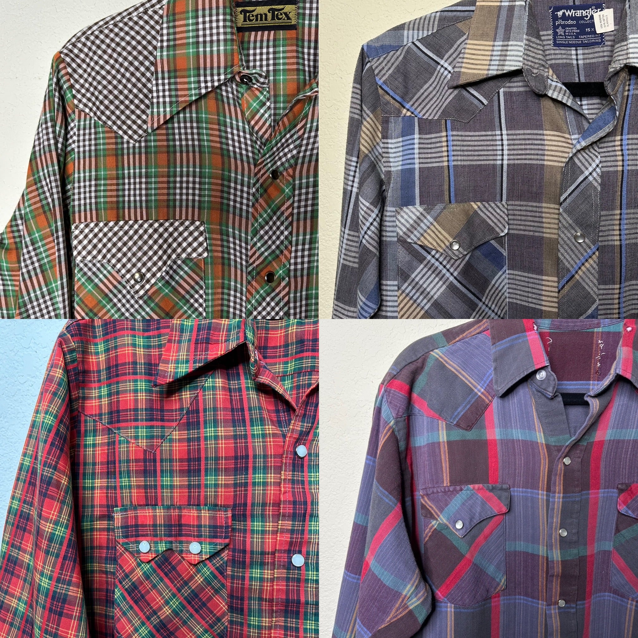 Vintage Pearl Snaps & Button-Down Shirts – tagged "All Pearl Snap ...